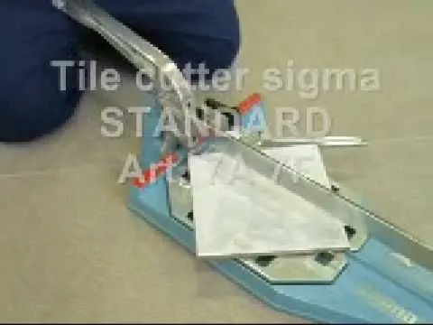 Sigma tile cutter 14 inch store