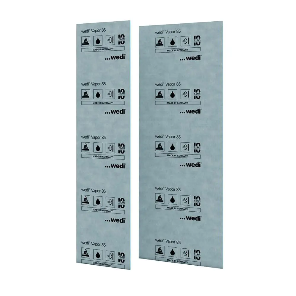 Wedi Vapor 85 Building Board (Panels) 48" x 96" x 1/2"