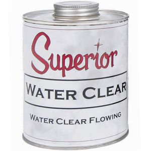 Superior Adhesives Water Clear Knife-Grade Polyester Adhesive - Quart