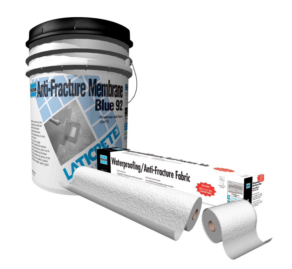 Laticrete Blue 92 Anti-Fracture Membrane and Waterproofing Fabric