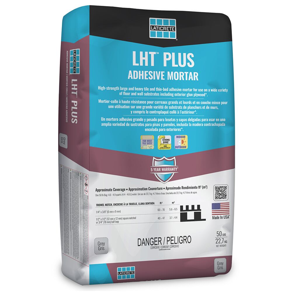 Laticrete LHT Plus Modified Tile Mortar - 50 lb bag