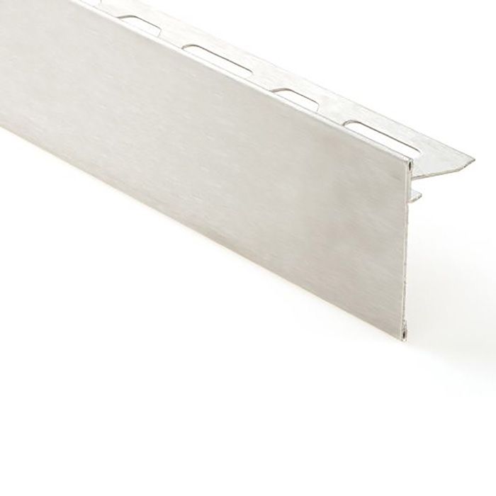 Schluter SCHIENE-STEP Stainless Steel Stair Nose Tile Edging Trim