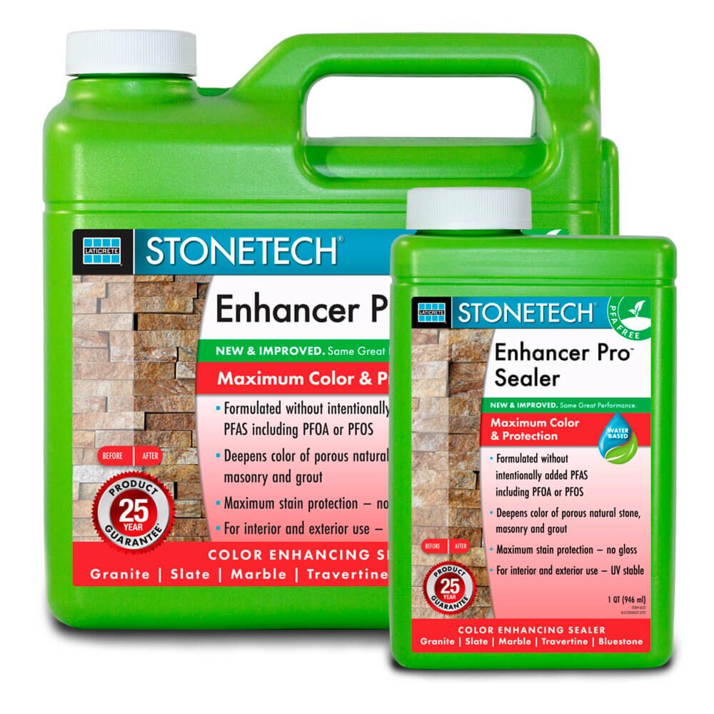 Laticrete StoneTech Enhancer Pro Sealer | Color Enhancing Stone Sealer