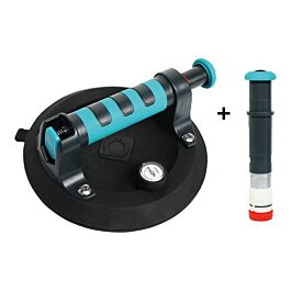Bihui 8" Battery Vacuum Suction Cup Kit w/ Gauge SCBB8