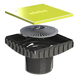 Ebbe E4400 Square Riser - Drain and Plug
