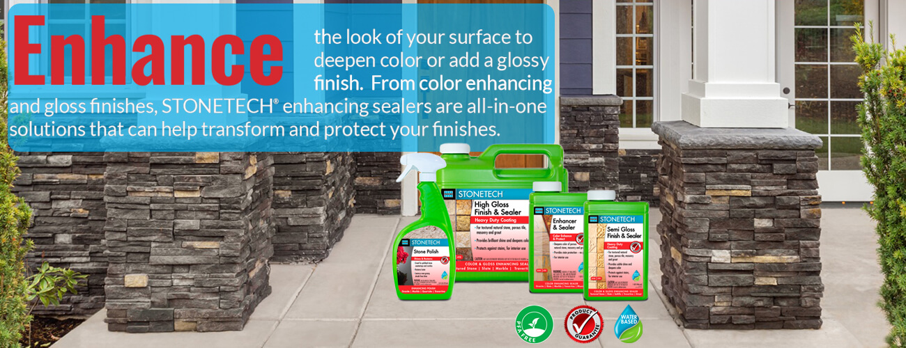 Laticrete StoneTech Enhancer Pro Sealer | Color Enhancing Stone Sealer